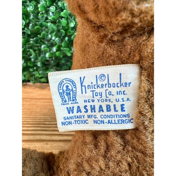 Knikcerbocker | Toys | Vintage Knickerbocker Brown Bear Pouting Rubber ...